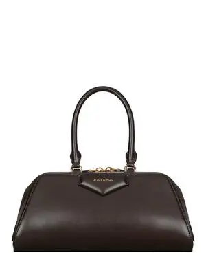 Givenchy Antigona East West Small Handheld Bag Chocolate