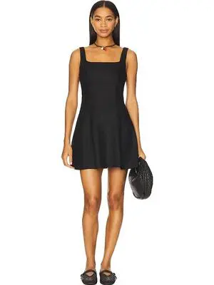 Faithfull The Brand Felice Mini Dress - Black