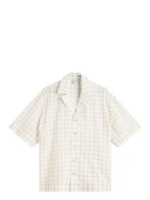 WON HUNDRED Desmond Vacation Shirt - Grey Check