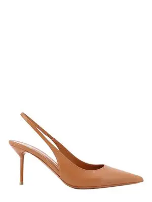 PARIS TEXAS Lidia 70 Leather Slingback
