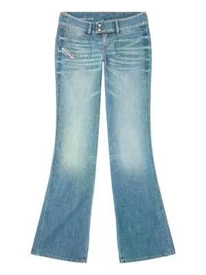 DIESEL D-hush 09m58 Bootcut Jeans - Blue