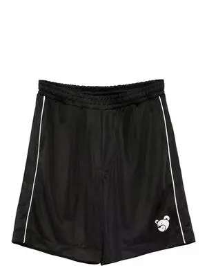 INBETWEENERS Logo-appliqué Track Shorts - Black