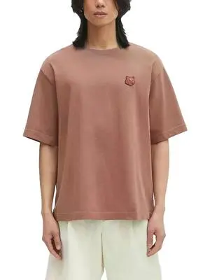 Maison Kitsuné Bold Fox Patch T-shirt - Pink