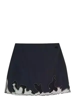 DIESEL Tulle Insert Mini Skirt