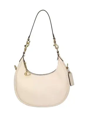 COACH® Small Jonie 22 Half-moon Leather Shoulder Bag - Neutrals