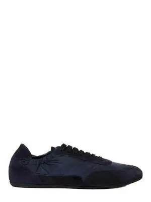 SCAROSSO Leggera Suede Sneakers Blue
