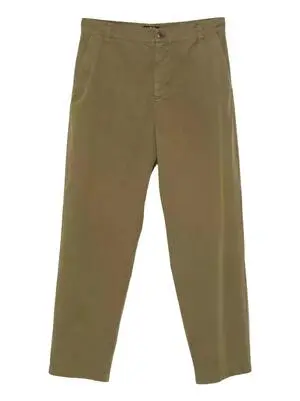 A.p.c. Cotton Trousers - Green