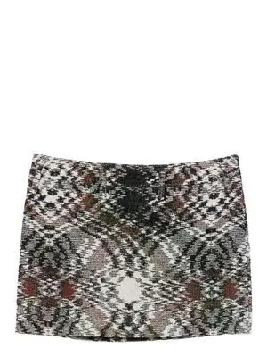 Missoni Jacquard Mini Skirt - Brown