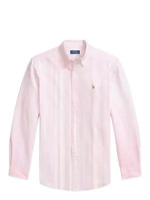 Polo Ralph Lauren Striped Button-down Shirt - Pink