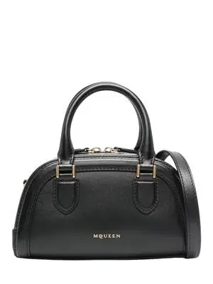 Alexander McQueen Mini Birdee Boston Tote Bag - Black