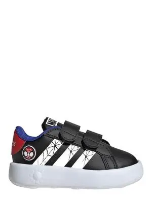 Adidas Grand Court Marvel Spiderman Sneakers - Core Black/cloud White/semi Lucid Blue