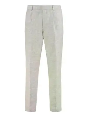 BOSS Pleat-detail Trousers - Neutrals
