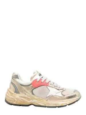 GOLDEN GOOSE Dad-star Metallic Sneakers - Neutrals