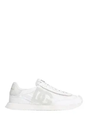 Dolce & Gabbana Panelled Cushion Sneakers - White