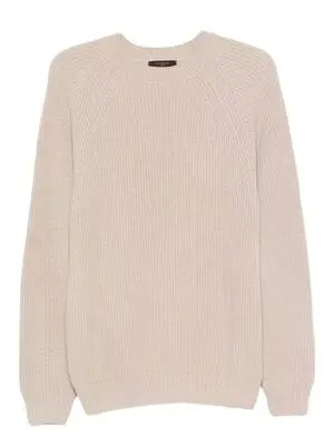 ZANONE Raglan-sleeve Cashmere Sweater - Neutrals