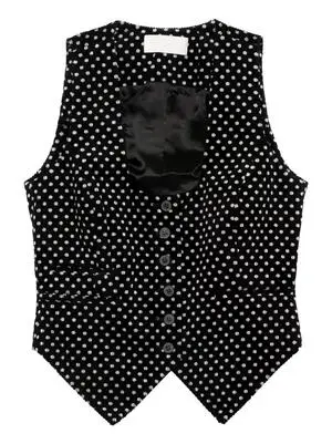 RACIL RACIL Nadia Polka-Dot Waistcoat