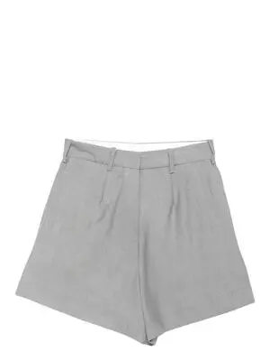 RACIL Tailored Wool Shorts - Grey
