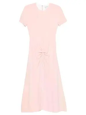 Victoria Beckham Short Sleeve Dress - Pink