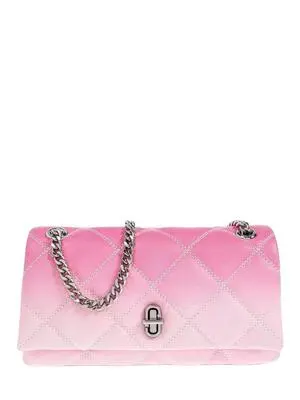 Marc Jacobs The Quilted Small Dual Chain Crossbody Bag - Pink