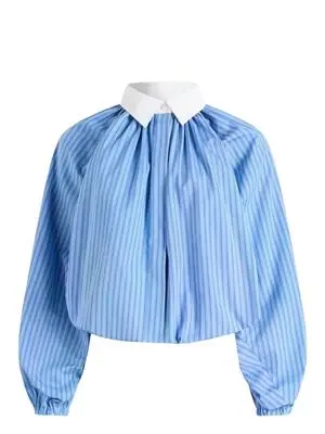 PATOU Bubble Blouse Blue