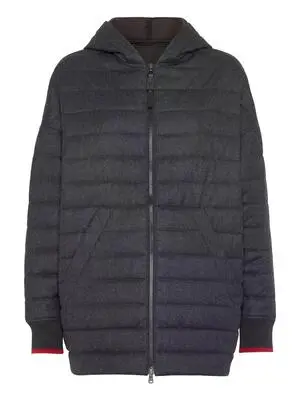 BRUNELLO CUCINELLI Padded Wool Coat
