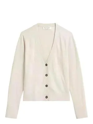Marc O'polo Button-front Cardigan - Neutrals