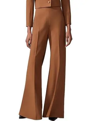 Carolina Herrera Wide Leg Pants - Nutmeg