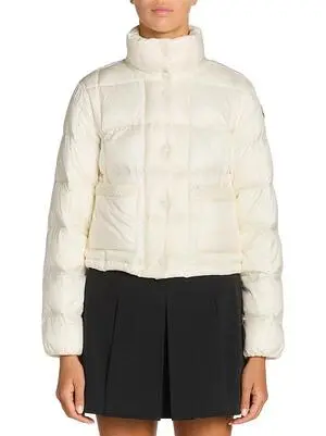 Moncler Jarcieu Puffer Jacket Natural