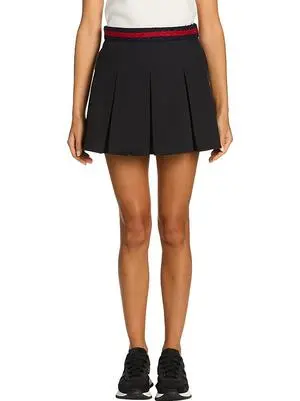 Moncler Pleated Mini Skirt - Navy