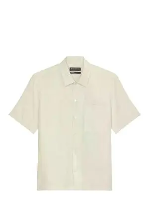 Marc O'polo Short-sleeve Button-up Shirt - Neutrals