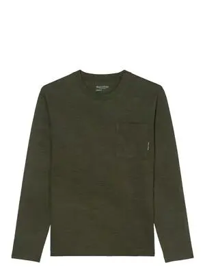 Marc O'polo Long-sleeve Pocket T-shirt - Green