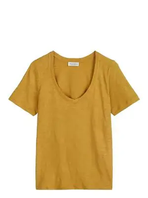 Marc O'polo Cotton T-shirt - Yellow