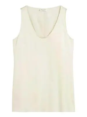 Marc O'polo Sleeveless Scoop-neck Top - Neutrals