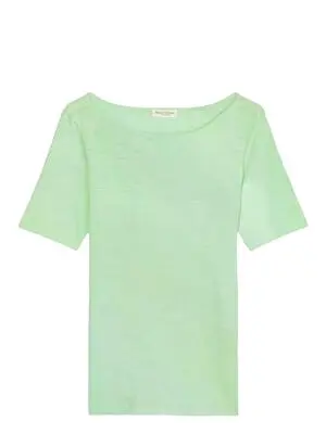 Marc O'polo Boat Neck Short-sleeve T-shirt - Green