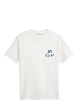 Marc O'polo Logo-embroidered Crew Neck T-shirt - White