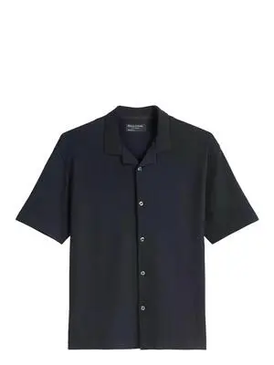 Marc O'polo Short-sleeve Button-up Shirt - Blue