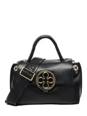 V°73 Logo-embellished Shoulder Bag - Black