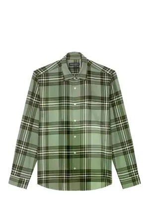 Marc O'polo Plaid Long-sleeve Shirt - Green