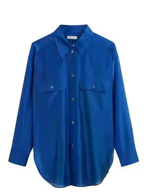 Marc O'polo Patch-pockets Button-up Shirt - Blue