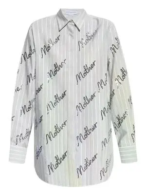 Stella McCartney Sequin-embellished Striped Shirt - 9215