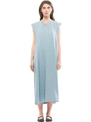 TOIT VOLANT Santa Ana Dress - Silver Blue