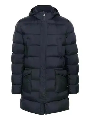 Herno Quilted Puffer Coat - Blue