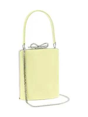 SELF-PORTRAIT Rhinestone-Bow Tote Bag