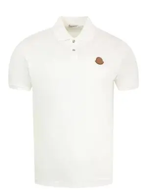 MONCLER Logo-patch Polo Shirt