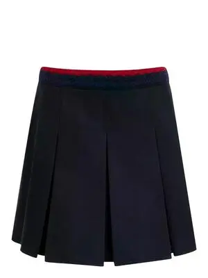 Moncler Pleated Mini Skirt - Blue