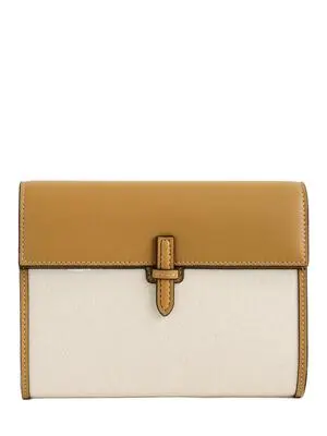 HUNTING SEASON Small Soft Clutch - Natural/camel