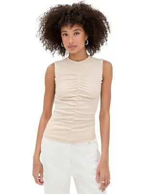Ulla Johnson Kyla Top Ivory Melange
