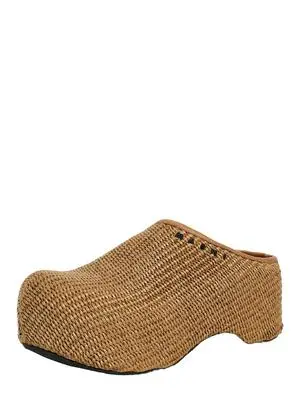Marni Sabot Clogs Raw Sienna