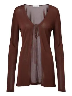 AYA MUSE Knitted Top - Brown