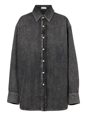 Stella McCartney Denim Shirt - Black